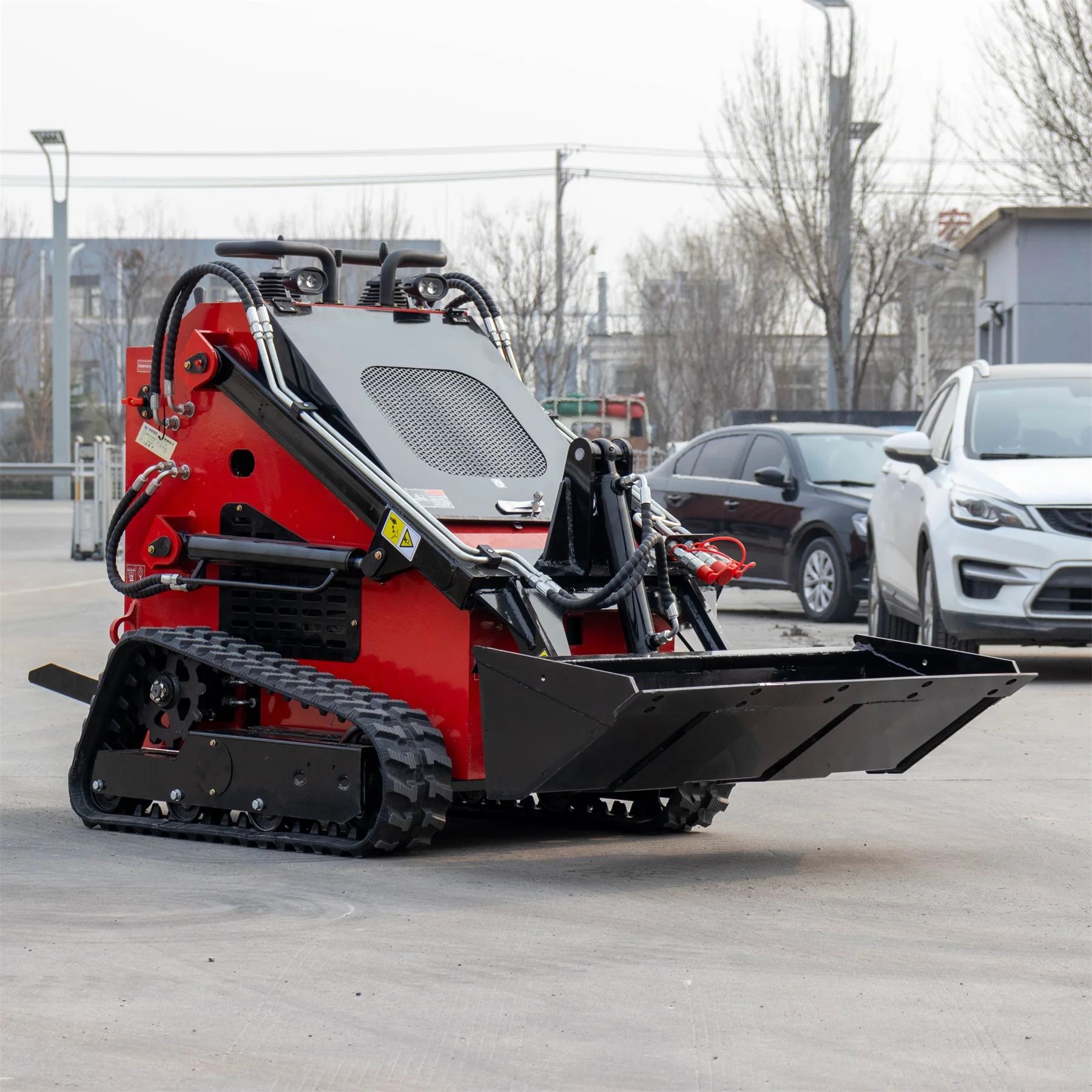 Epa-zugelassen-ht380t-Mini-Steer-Skid-Kompakt-lader-Skids-teer-Mini ...