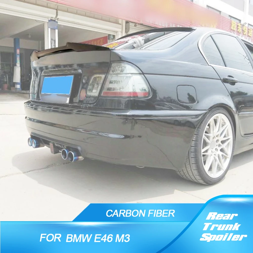 Rear Spoiler For Bmw 3 Series E46 Base Sedan M3 4-door 1998 - 2005 Real ...
