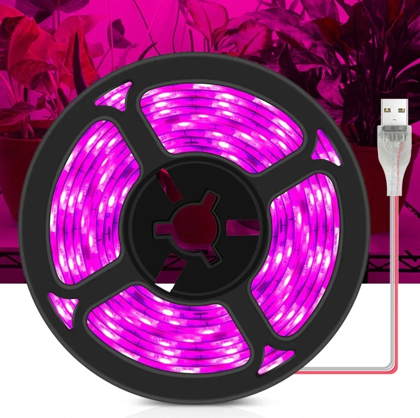 LED-Grow-Light-Full-Spectrum-USB-Grow-Light-Strip-0-5m-1m-2m-2835-Chip ...