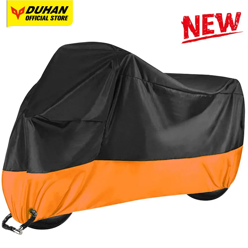 New-Motorcycle-Cover-Universal-Outdoor-UV-Protector-190T-Waterproof ...