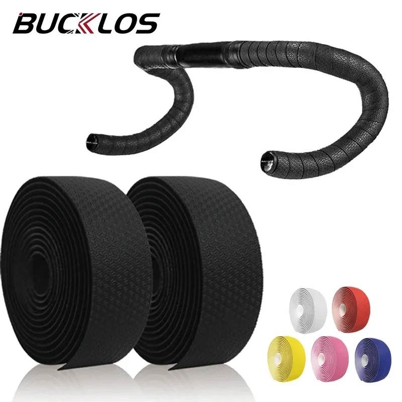 Bucklos-Bike-Handlebar-Tapes-Road-Bicycle-Bar-Tape-EVA-Anti-Vibration-Non-Slip-Cycling-Handle ...