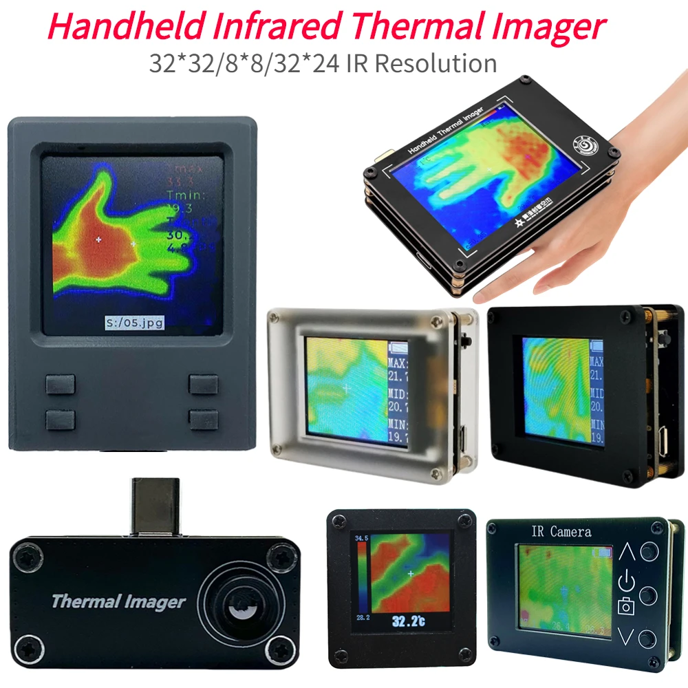 Mini-Thermal-Imager-Handheld-32x32-32x24-8x8-IR-Resolution-Clear ...