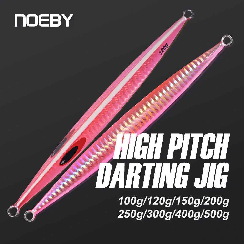 NOEBY-High Pitch Metal Jigs Lure, Isca Artificial, Queda Rápida ...