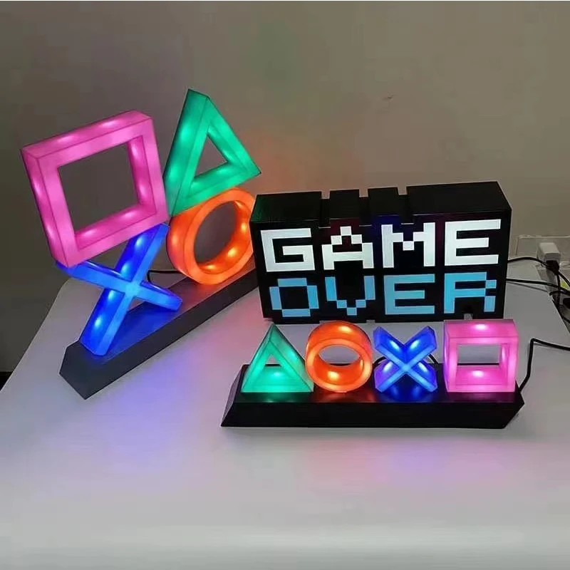 LED-decoration-small-night-light-PS4-PS5-tabletop-game-logo-light ...