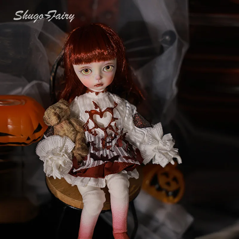 ShugaFairy Nitta 1/6 Bjd Doll Halloween Clown Style Party High Quality ...