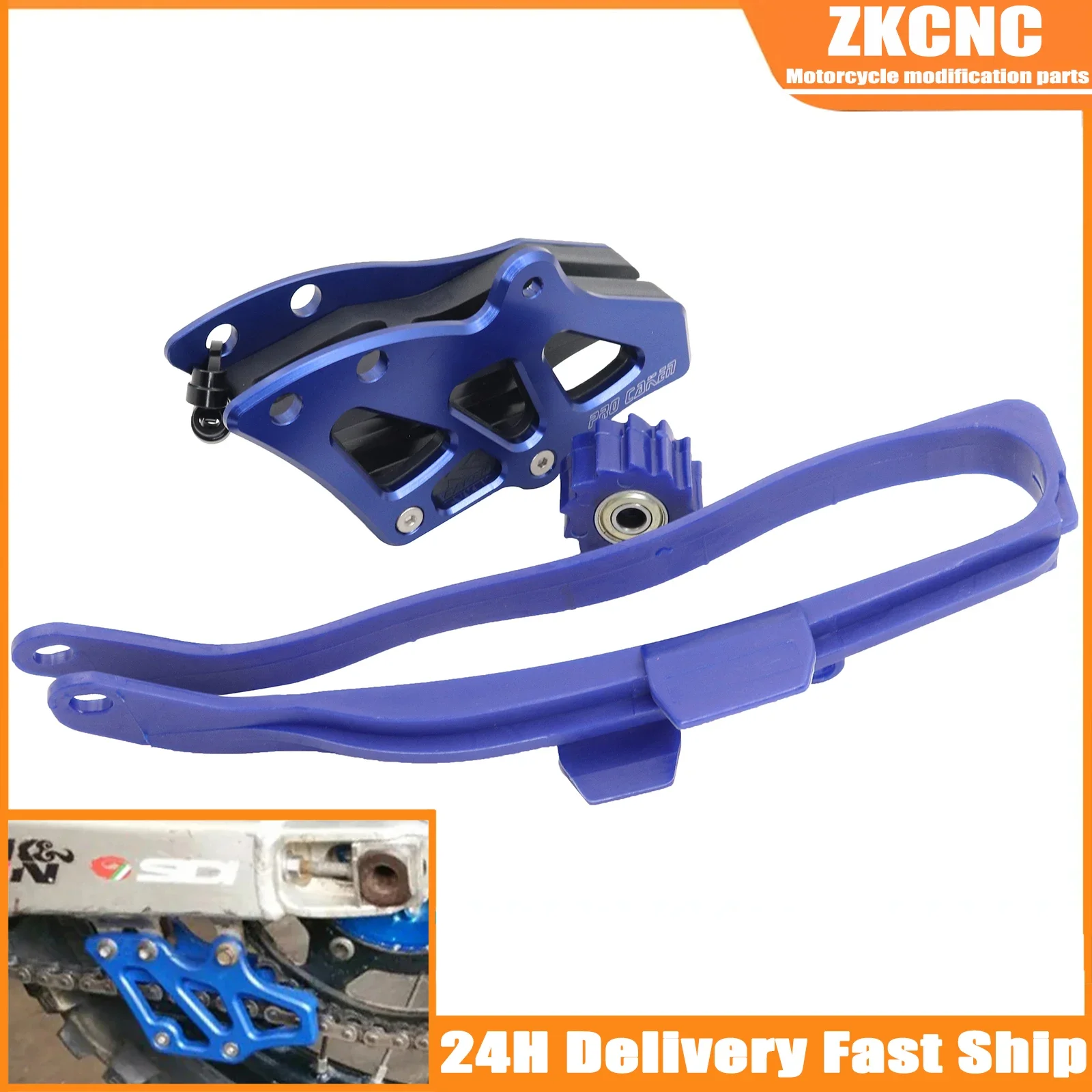 Motorcycle-Chain-Swingarm-Chain-Guide-Slider-Roller-For-Yamaha-YZ250F ...