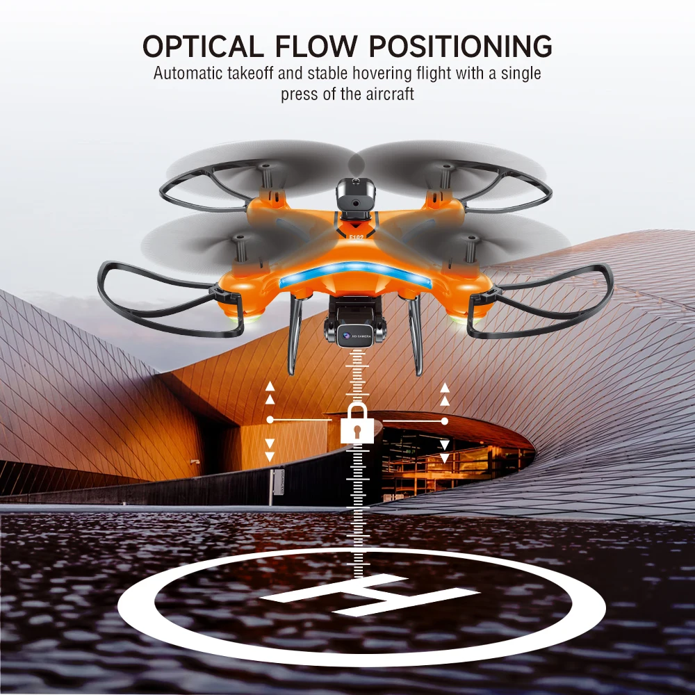 Sac orange 4K 3B - Drone Rc F192 4k Professionnel, Double Caméra ...