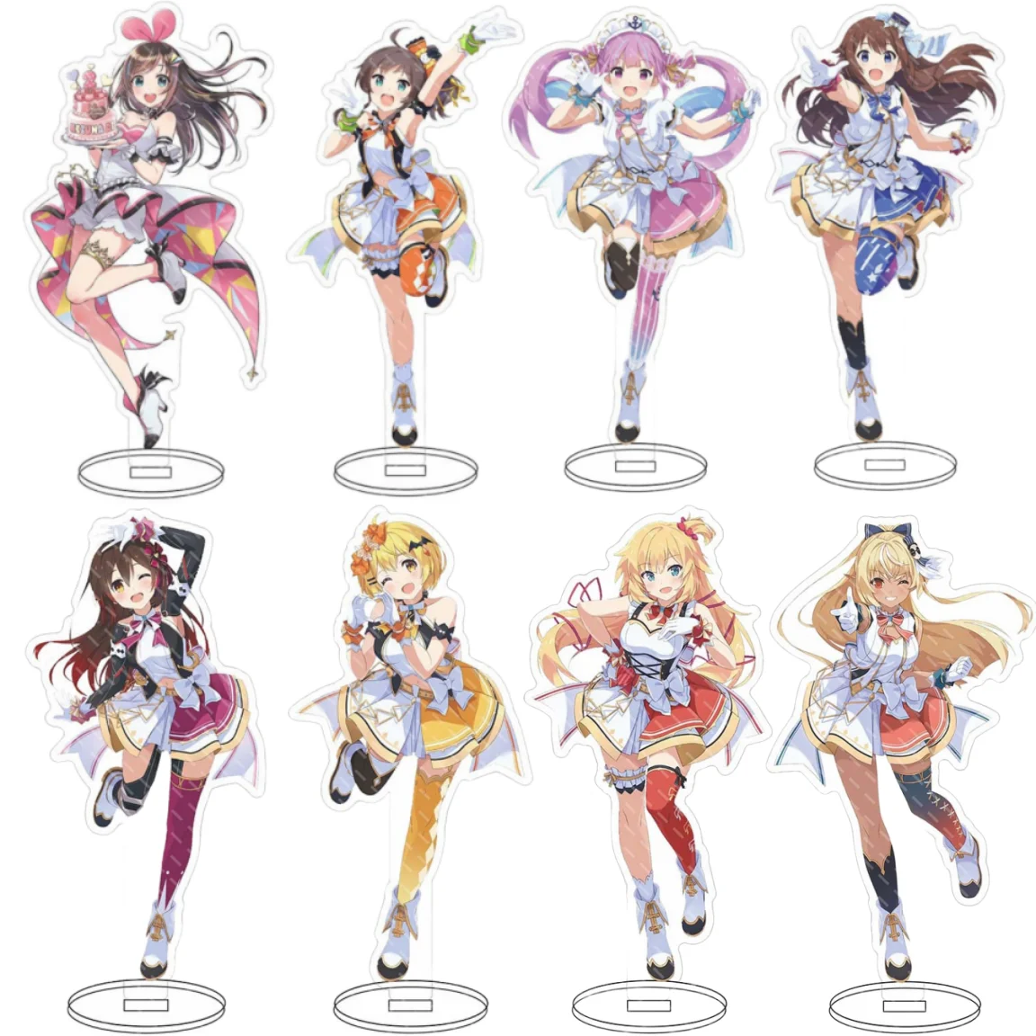 Hot Anime Hololive Vtuber Figure Acrylic Usada Pekora Uruha Rushia ...