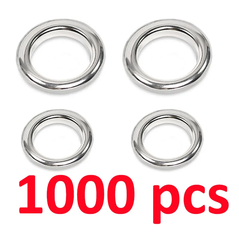 1000-pcs-Stainless-Steel-Fishing-Solid-Ring-Assist-Jigging-Pesca-Set ...