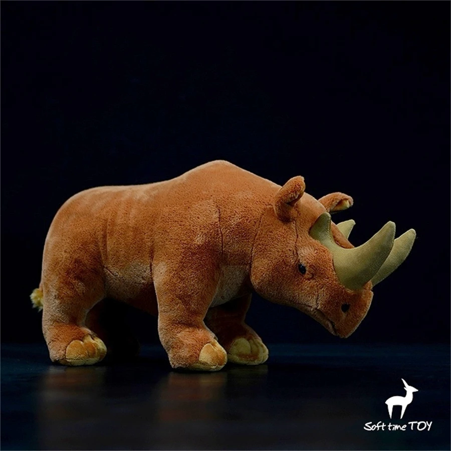 Arsinoitherium-High-Fidelity-Anime-Plushie-Rhino-Plush-Toys-Lifelike ...