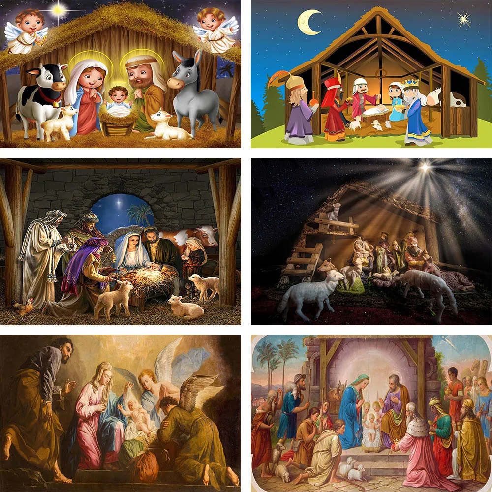 Christmas Nativity Background Images