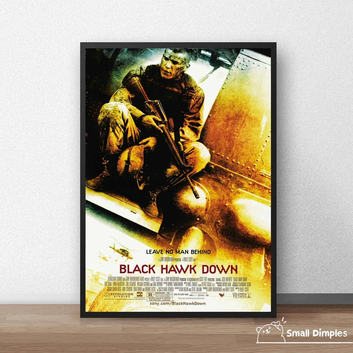 Black Hawk Down Movie Poster 2001