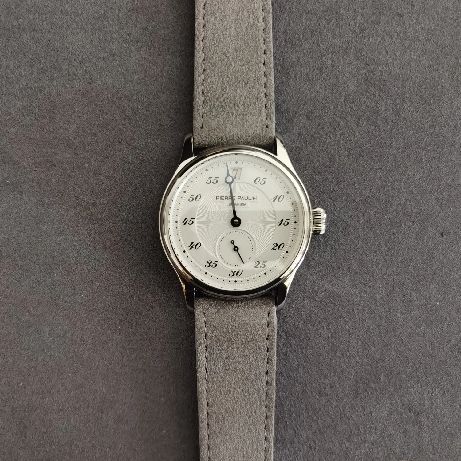 PIERRE PAULIN Men Automatic Watch 42mm Jumping Hour Mechanical ...