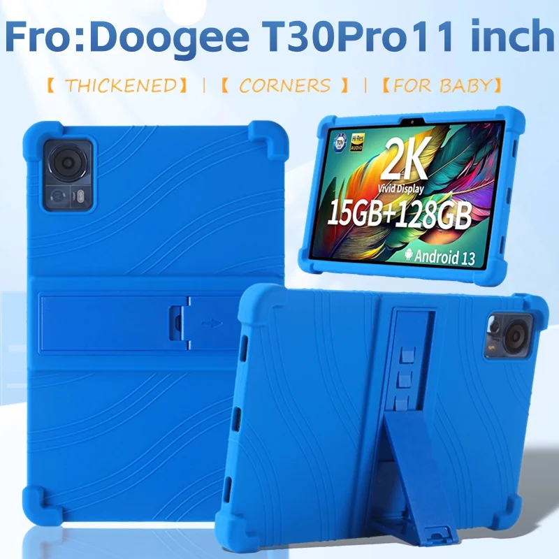 For-Doogee-T30-Pro-Ultra-11-Tablet-Soft-Silicone-Shockproof-Cover-Case ...