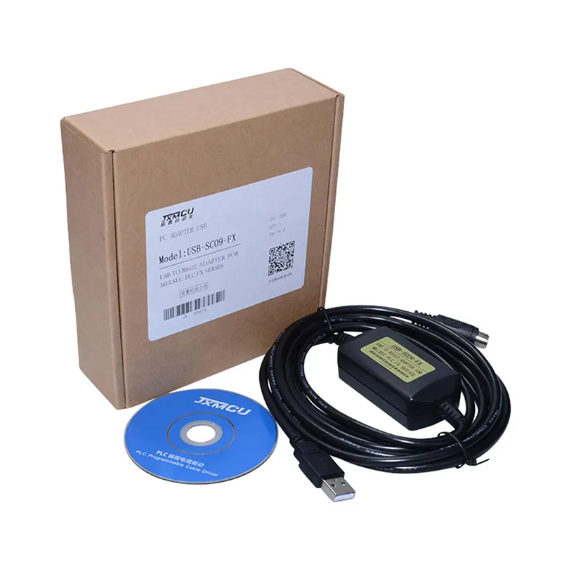 USB-SC09-FX-PLC-Programming-Cable-For-Mitsubishi-FX2N-FX1N-FX0N-FX0S ...