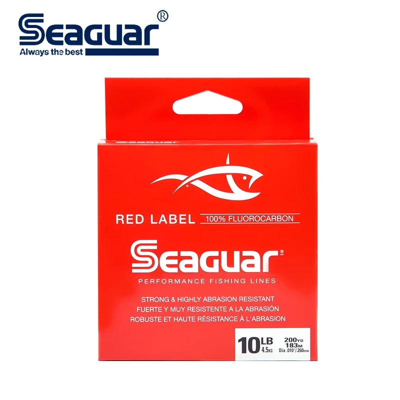 SEAGUAR-RED-LABEL-Model-229-183M-Fluorocarbon-Sea-Freshwater-Fishing ...