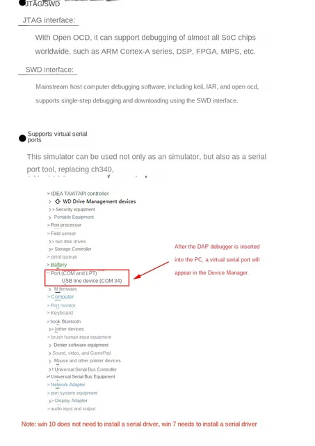 CMSIS DAP/DAPLink Emulator Simulator Untuk STM32 Pengunduh, 42% OFF