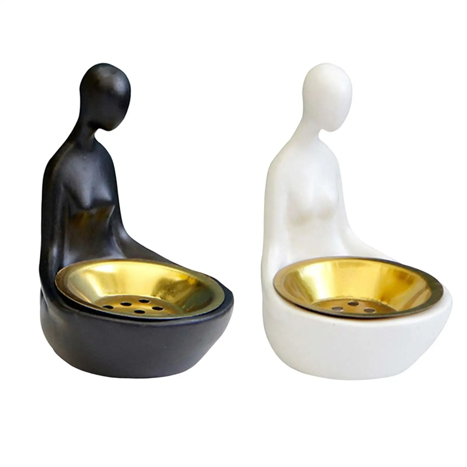 Quemador de incienso, adorno de incensario, soporte de estatuilla, cono ...