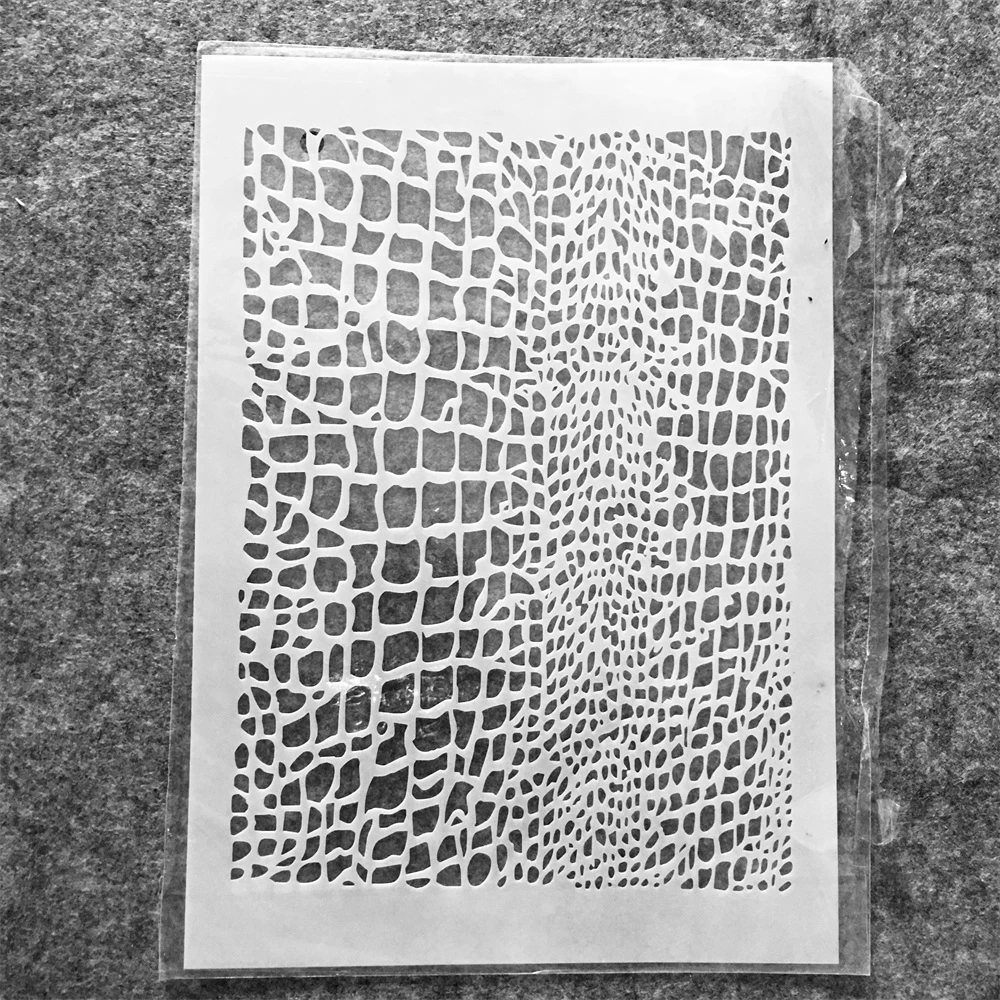 A4-29cm-Wooden-Net-Texture-DIY-Layering-Stencils-Wall-Painting ...