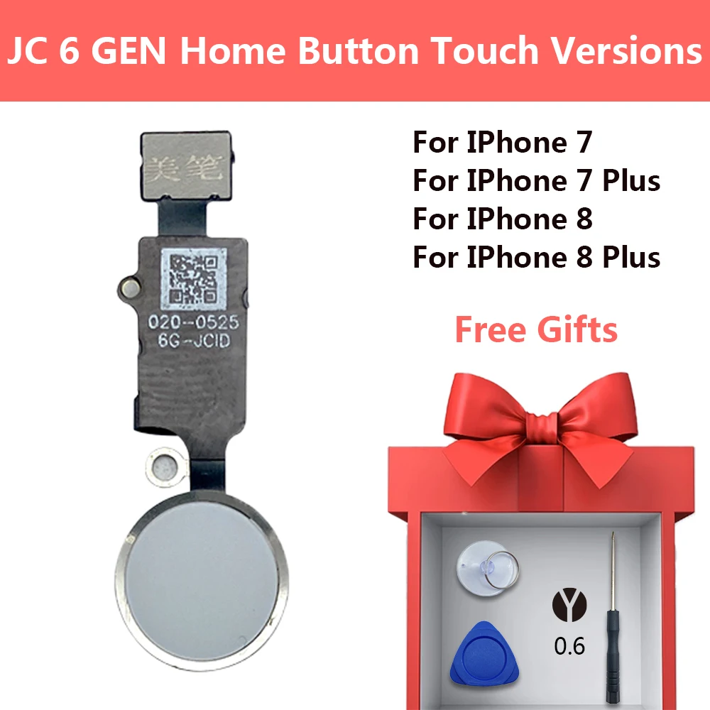JC-6th-3D-Home-Button-Flex-For-IPhone-7-8-Plus-Universal-Back-Return ...