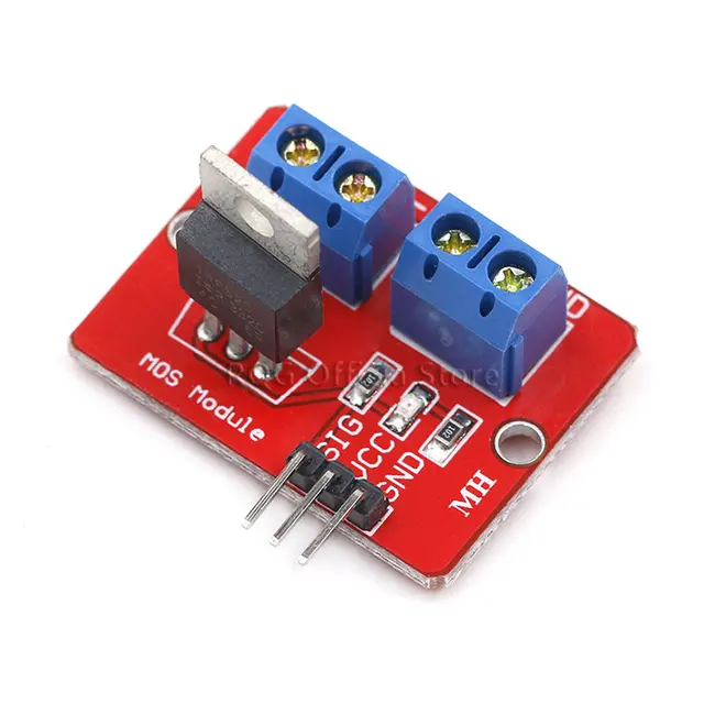 0-24V Top Mosfet Gomb Irf520 Mos Illesztőprogram-Modul Az Arduino Mcu ...