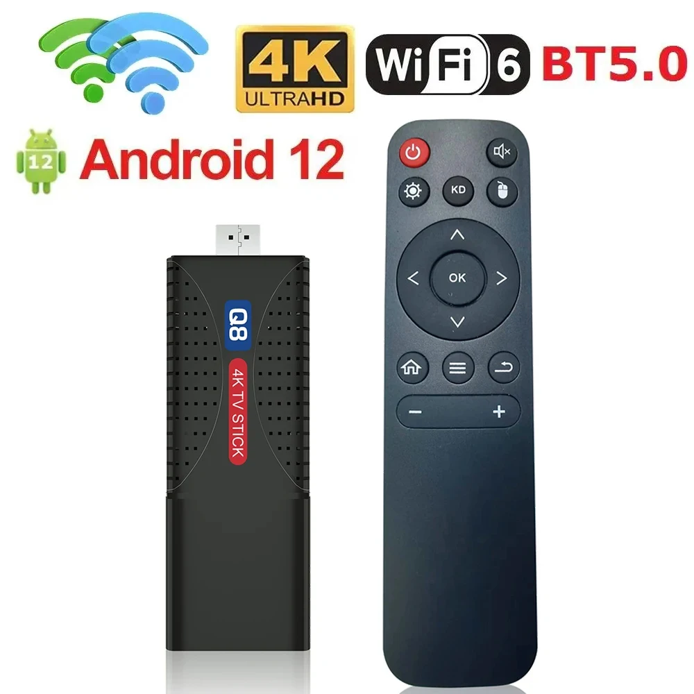 LEMFO-Smart-TV-Stick-Q8-Android-12-Quad-Core-Suporte-Cortex-V-deo-4K ...