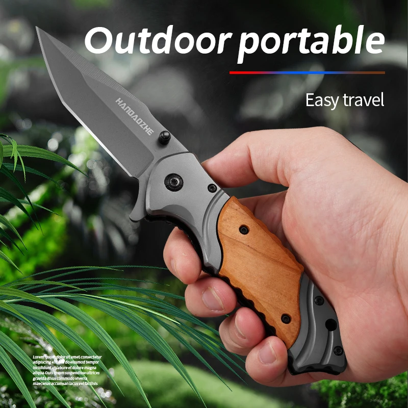 1pc-Outdoor-Military-Tactical-Knife-EDC-Portable-Pocket-Knife-Self ...