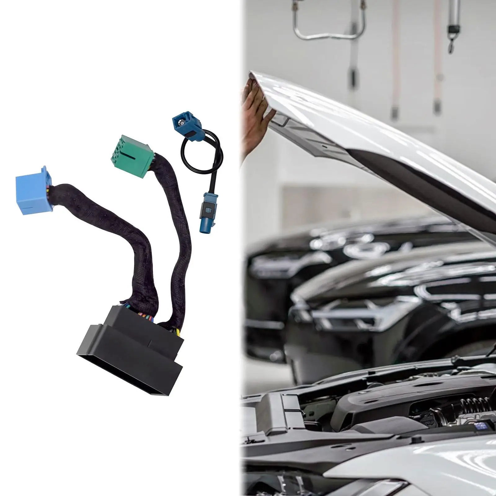 Reliable Antenna Adapter Plastic Main Connector Integration Car Radio ...