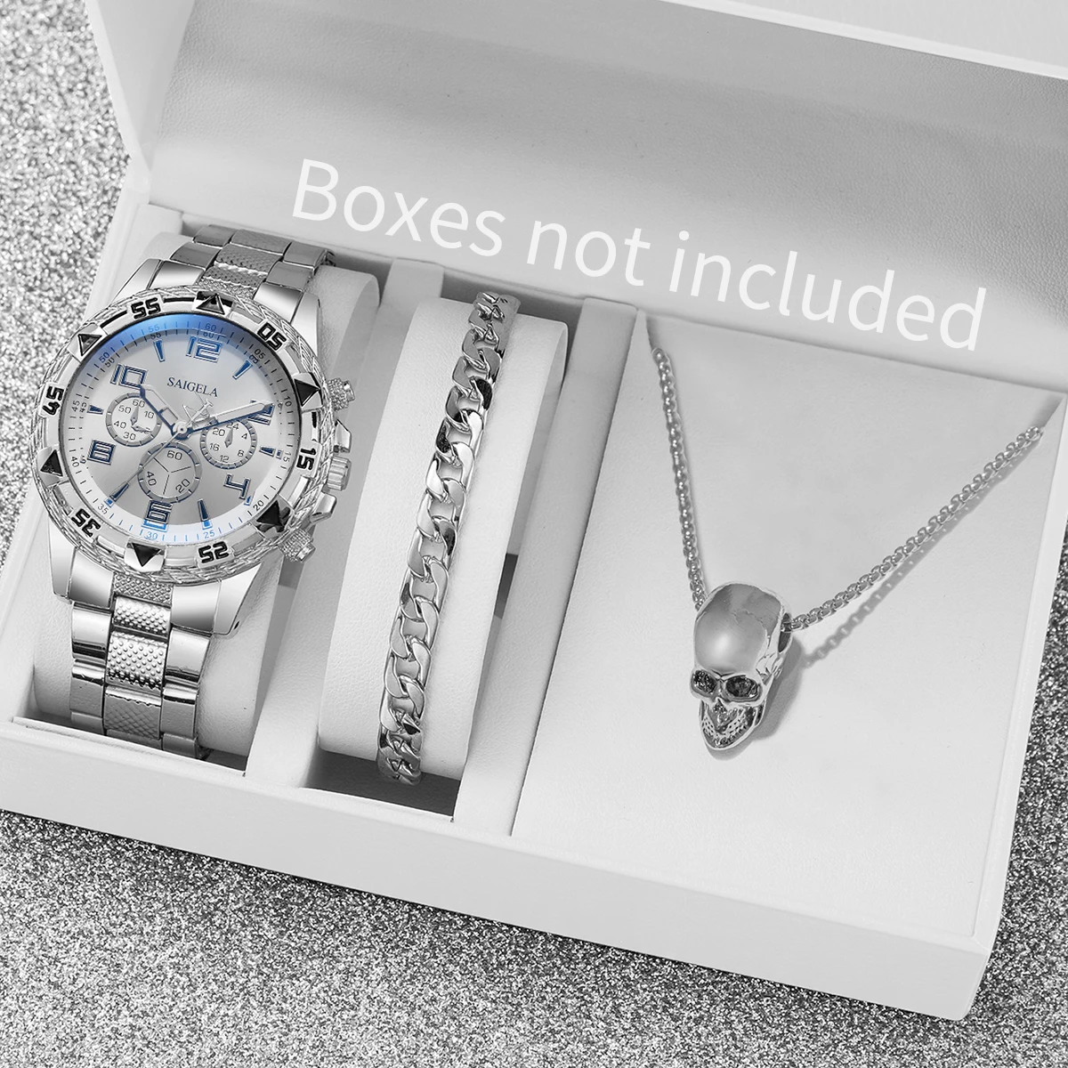 3pcs-set-Fashion-Men-s-Watch-Set-Handsome-Hip-Hop-Style-Business-Men-s ...