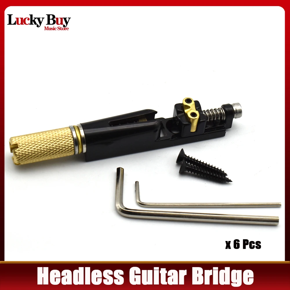 6Pcs-Brass-Headless-Guitar-Bridges-for-6-Strings-Electric-Guitar ...