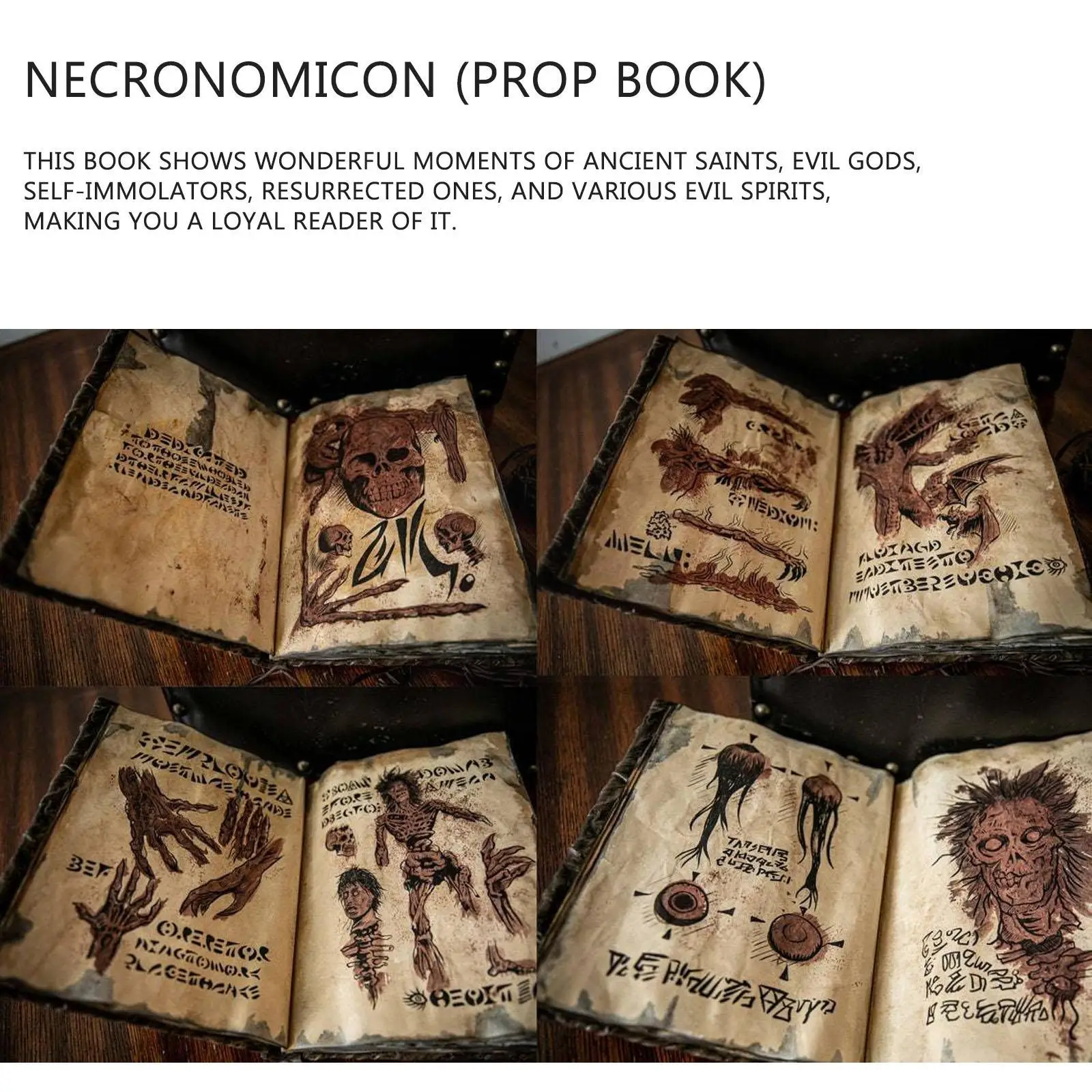 Evil Dead 2022 Necronomicon Pages