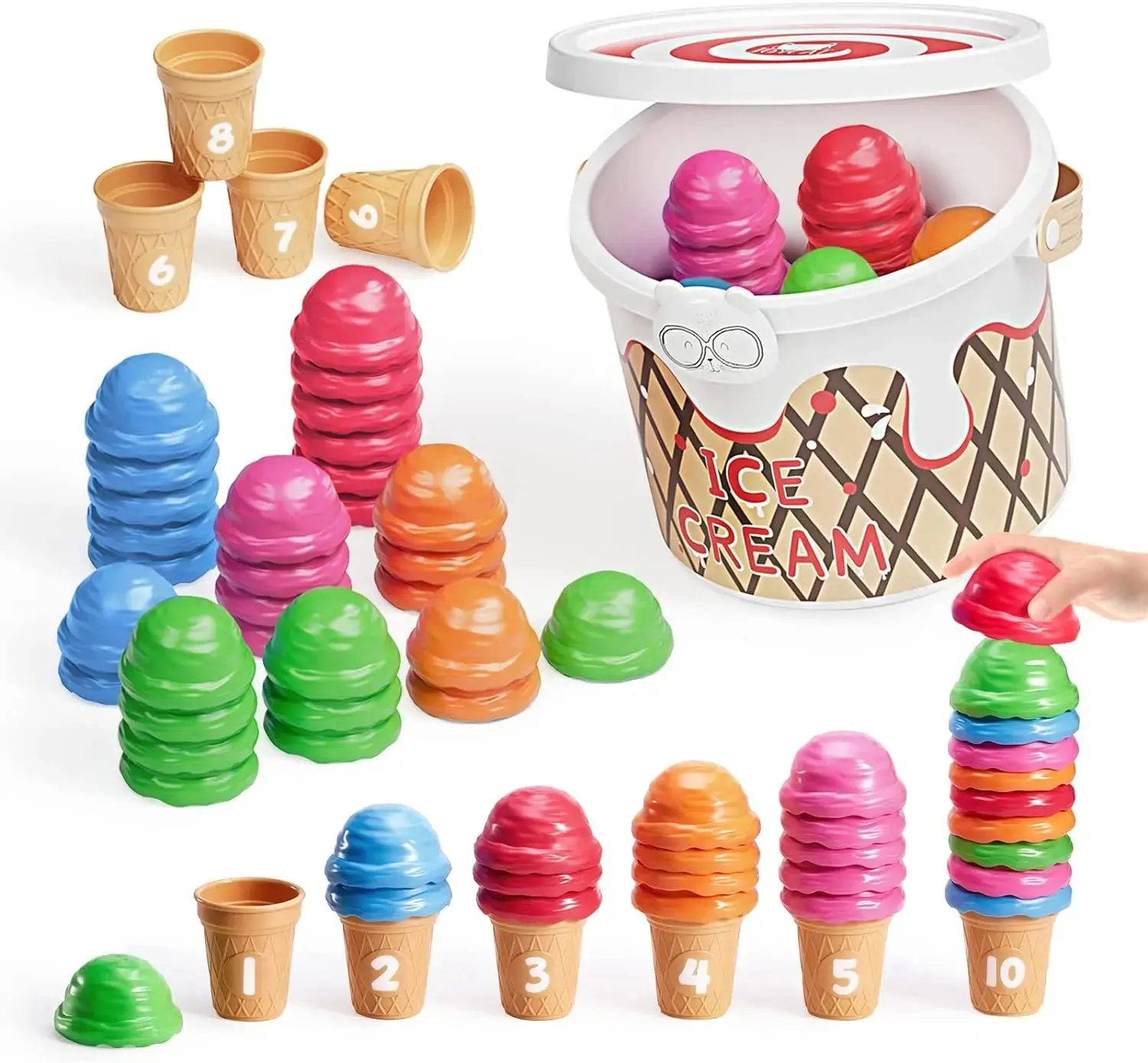 Ice-Cream-Counting-and-Color-Sorting-Set-for-Toddlers-and-Kids ...