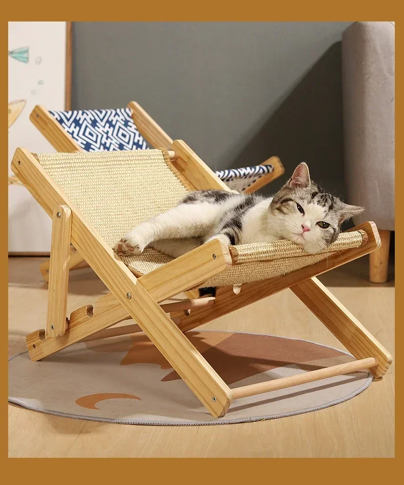 Adjustable Recliner Cat Scratching Chair - Lolopetshop
