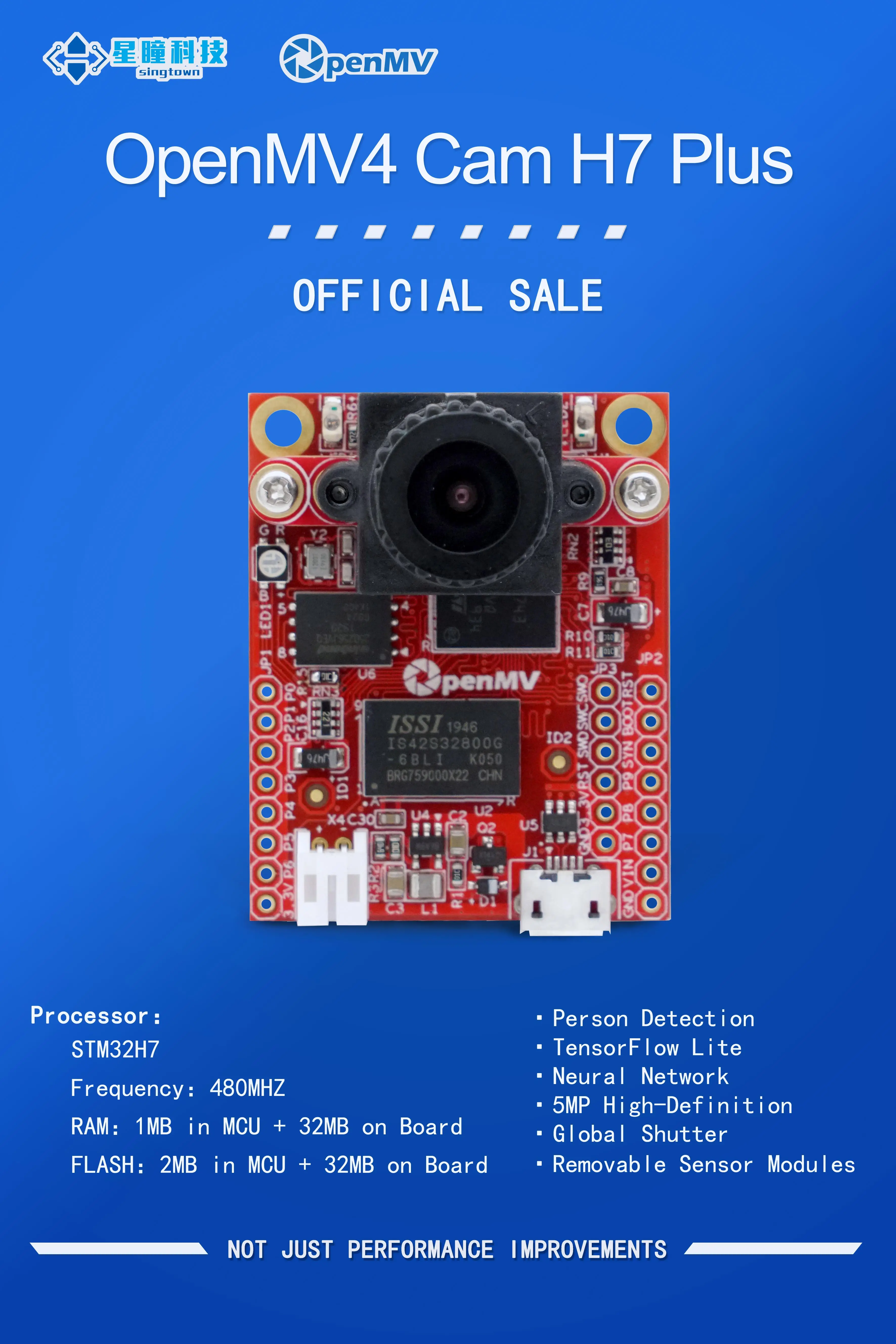 OpenMV Cam H7 Plus | AliExpress