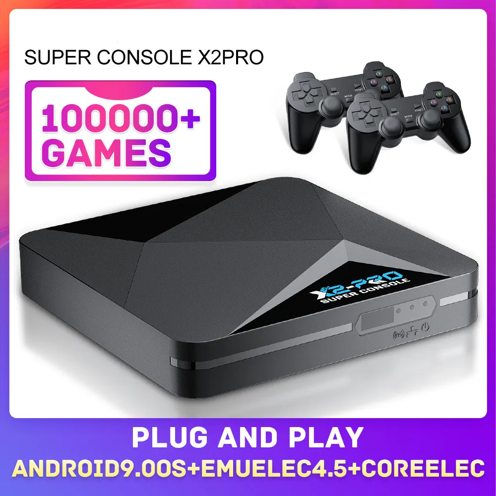 Super Console X2 PRO Has 100K+ Games, Compatible with 70+ Emulators ...