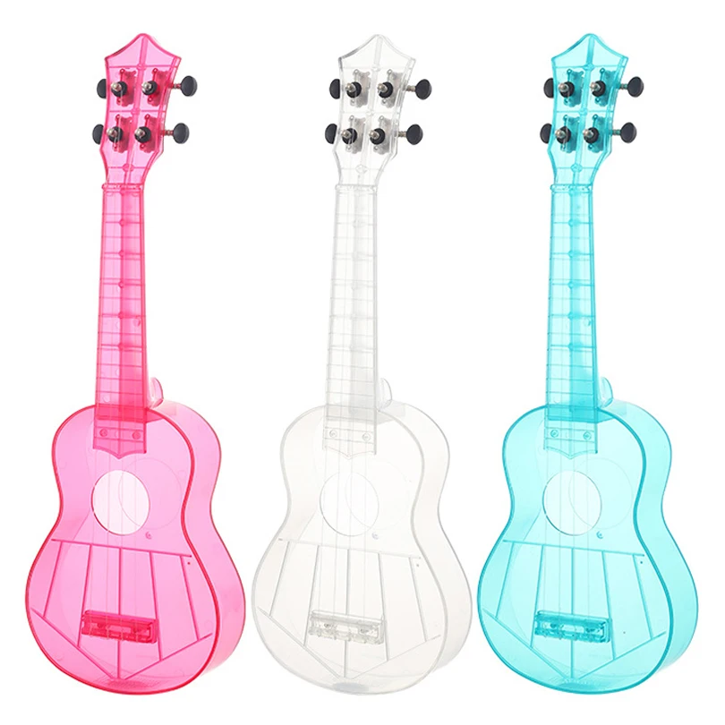21inch Soprano Ukulele Transparent Pc Material Integral Unibody ...