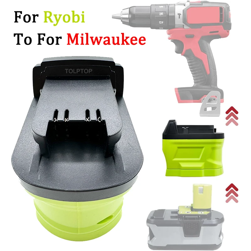 RYB18MIL-Battery-Adapter-Converter-for-Ryobi-Battery-to-for-Milwaukee ...