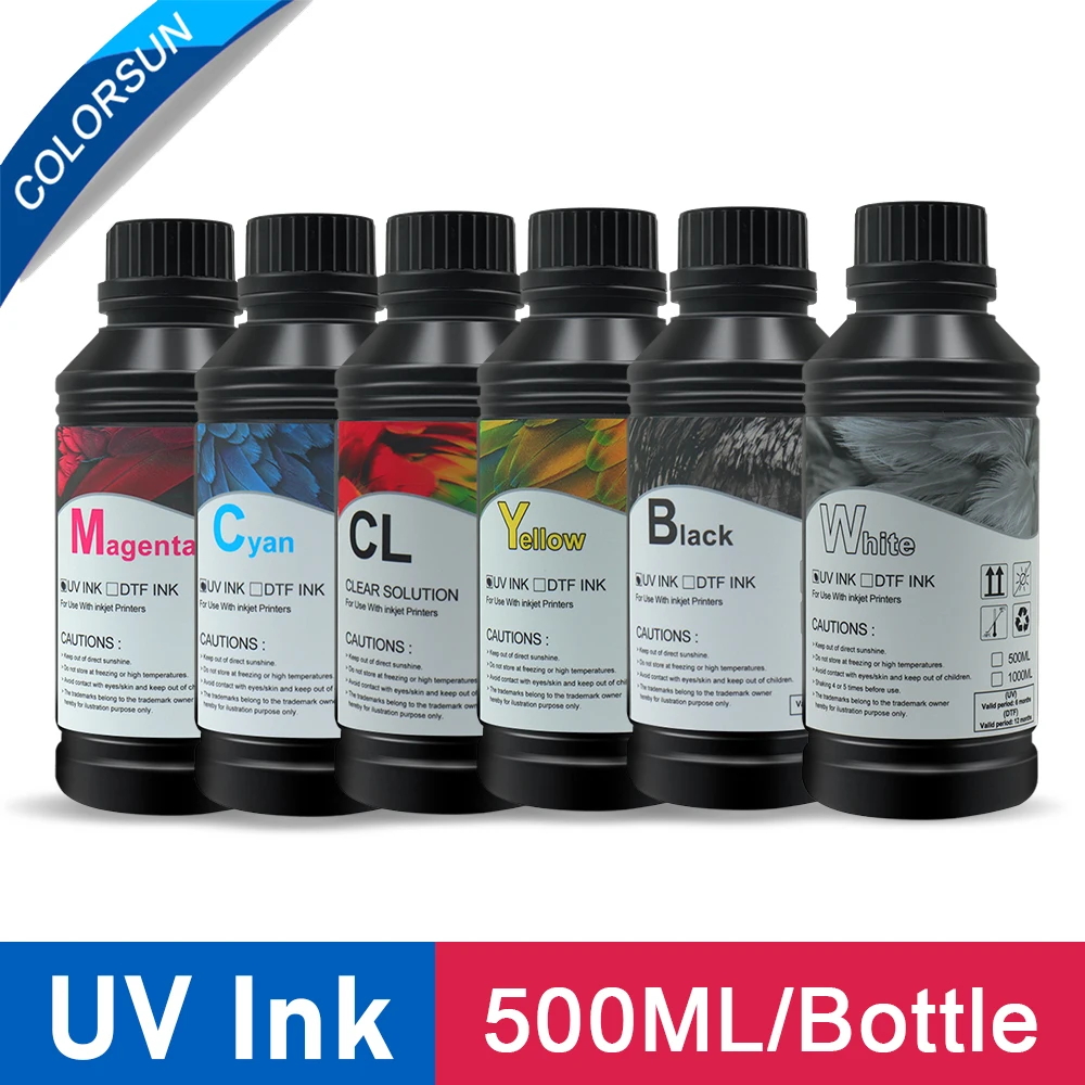 Colorsun-500ml-UV-Ink-For-Epson-R1390-L1800-L805-DX3-DX4-DX6-DX7-DX5 ...