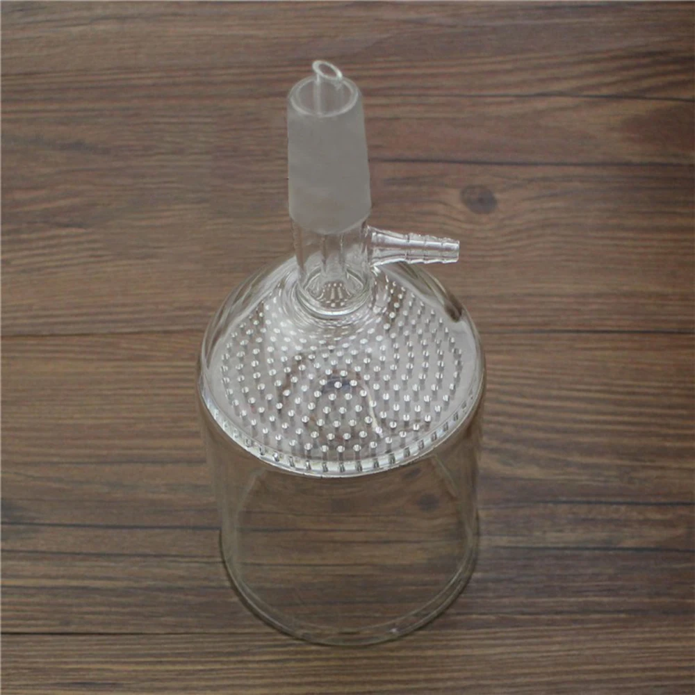 1PCS Glass 24# Suction Filter Funnel with Glass Hole Filter Plate ...