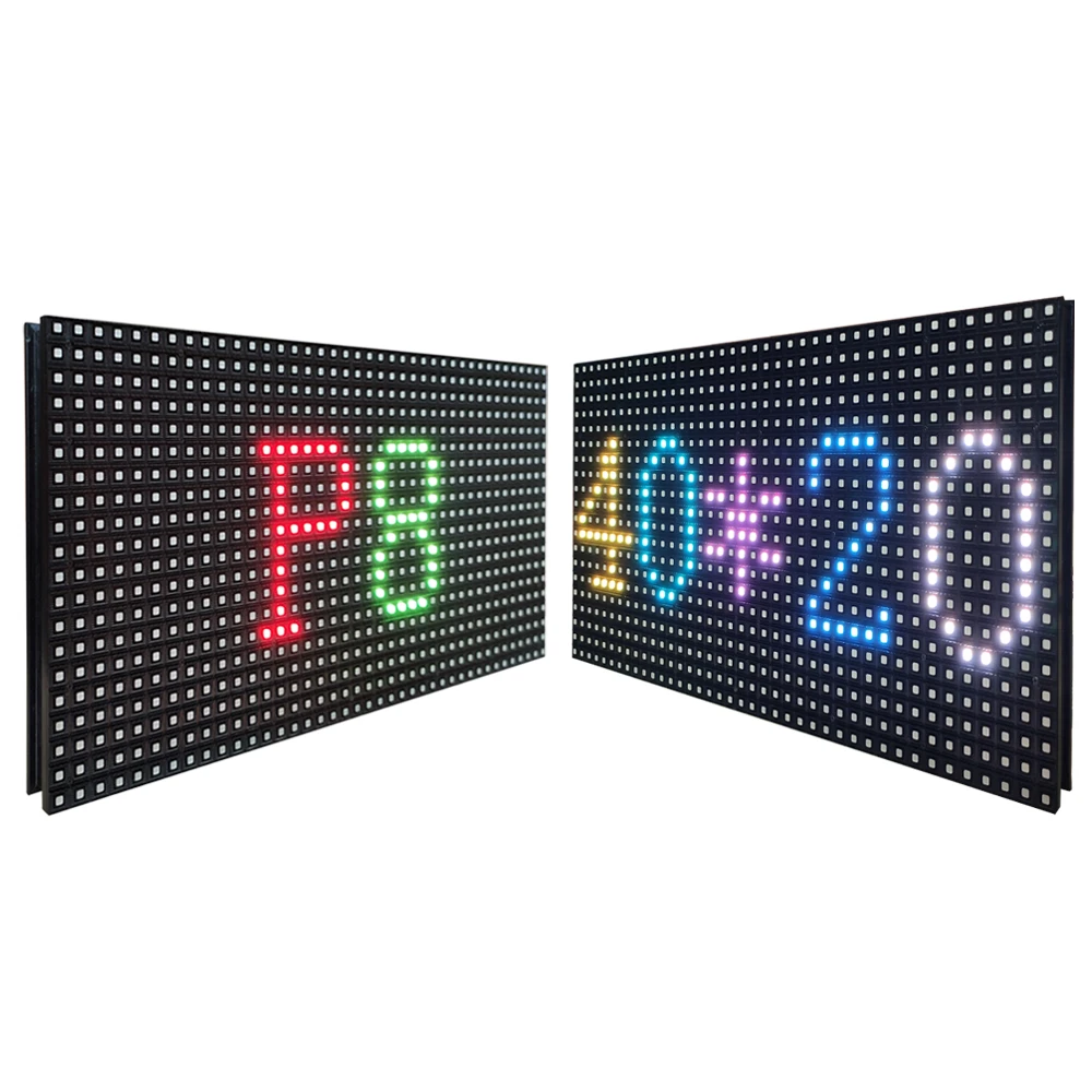 RGB Waterproof P8 LED Module Outdoor LED Screen Panels 4k Display Video ...