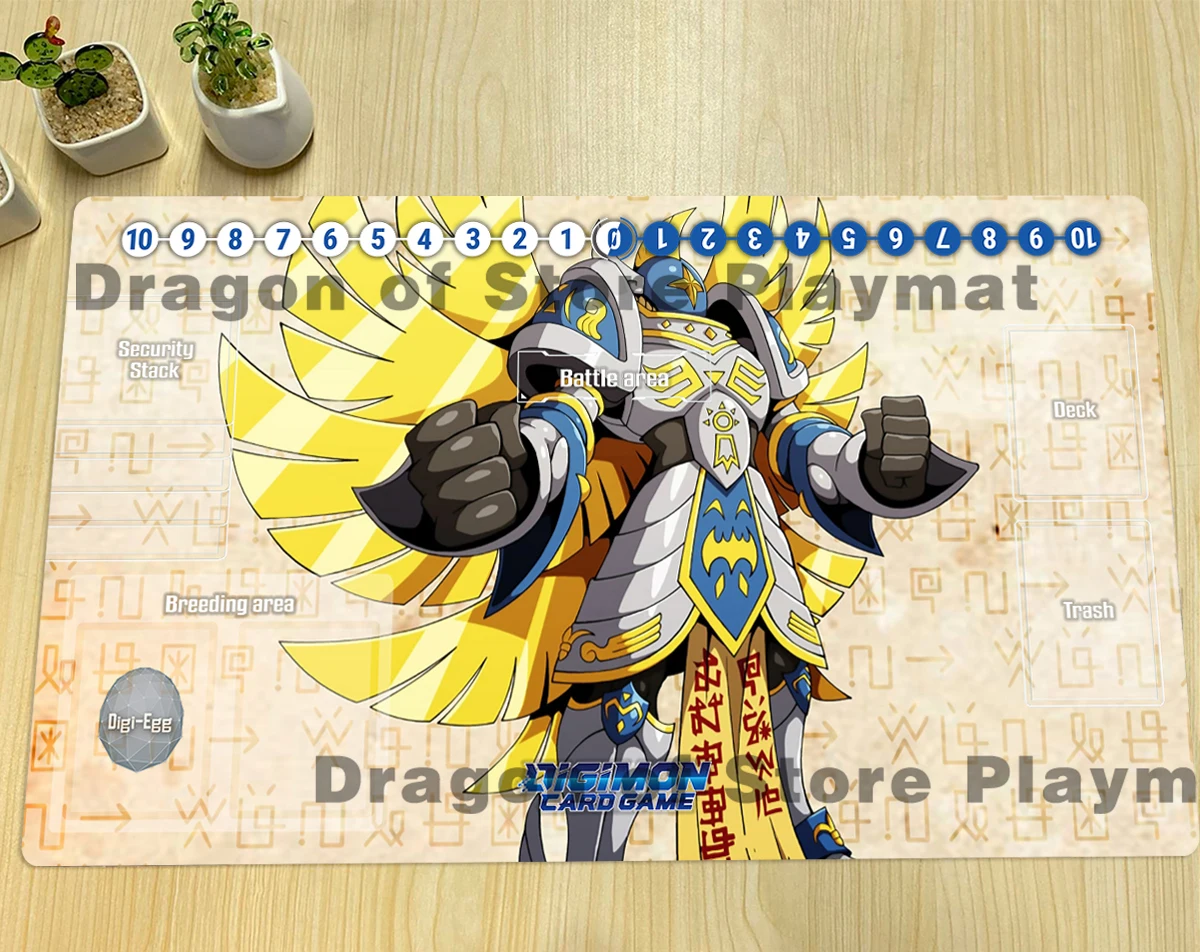 Digimon-Duel-Playmat-Seraphimon-DTCG-CCG-Mat-Free-Bag-Board-Game-Pad ...