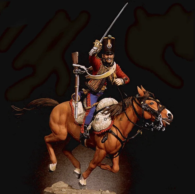 1/18 90mm Scale Resin Figure Model Kit Military Miniatur European ...