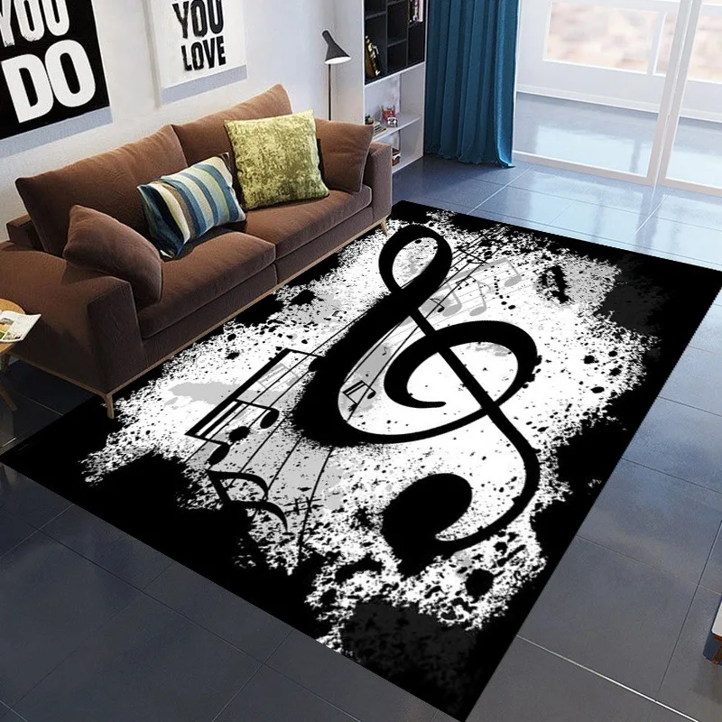 Music-Note-Carpet-for-Living-Room-Bedroom-Hallway-Balcony-Entrance ...