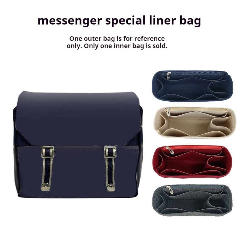 New Soft Felt Insert Bag For D Messenger Bag Insert Bags Organizer ...