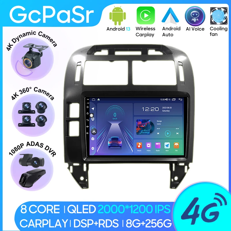 Car-Radio-Android-13-For-Volkswagen-POLO-2004-2011-GPS-Navigation-5G ...