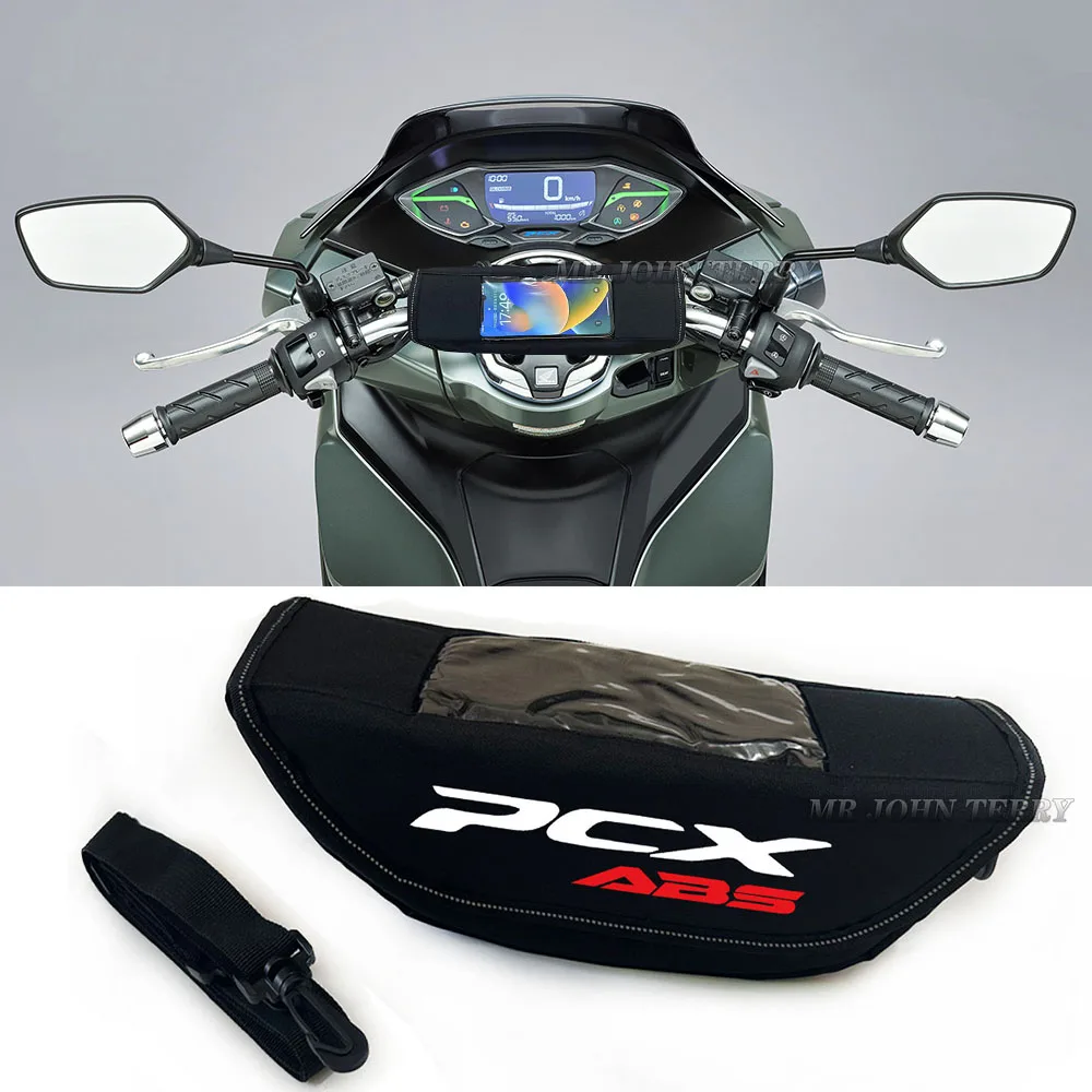 For-Honda-PCX-125-PCX-150-PCX160-Dustproof-and-waterproof-motorcycle-steering-wheel-navigation ...
