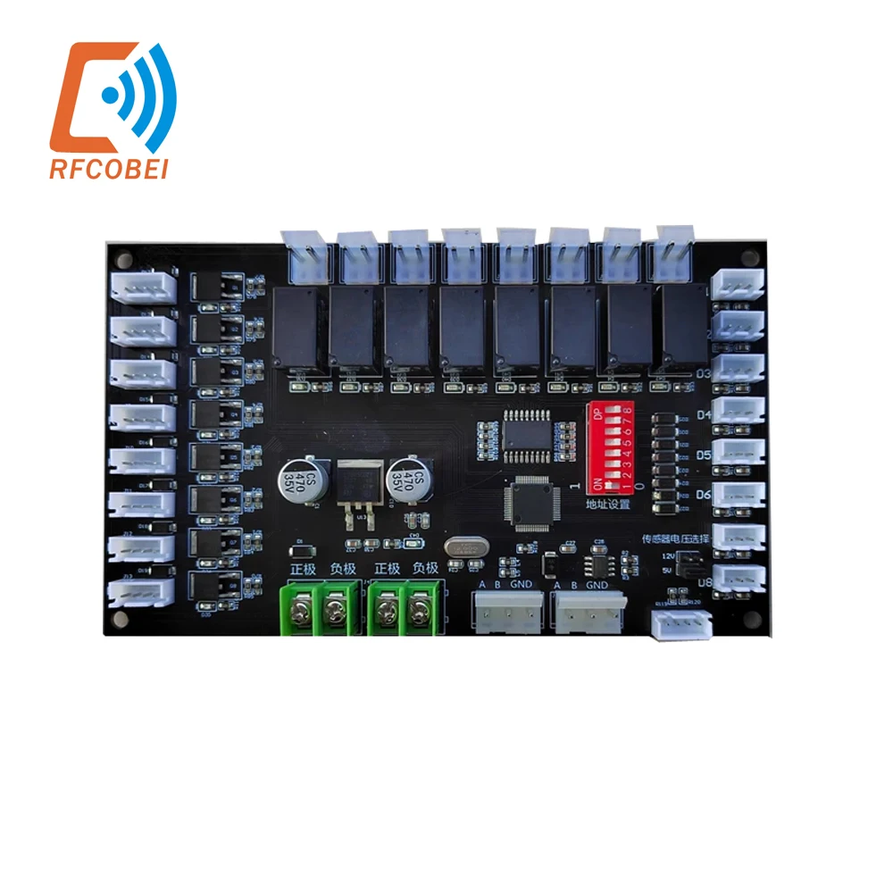 RS485-serial-communication-electric-lock-control-board-intelligent-vending-machine-locker-door ...