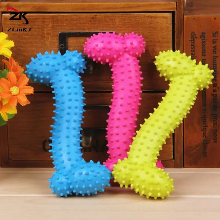 Dog-Toys-Rubber-Resistant-To-Bite-Bone-Dog-Puppy-Molars-Rubber-Ball ...