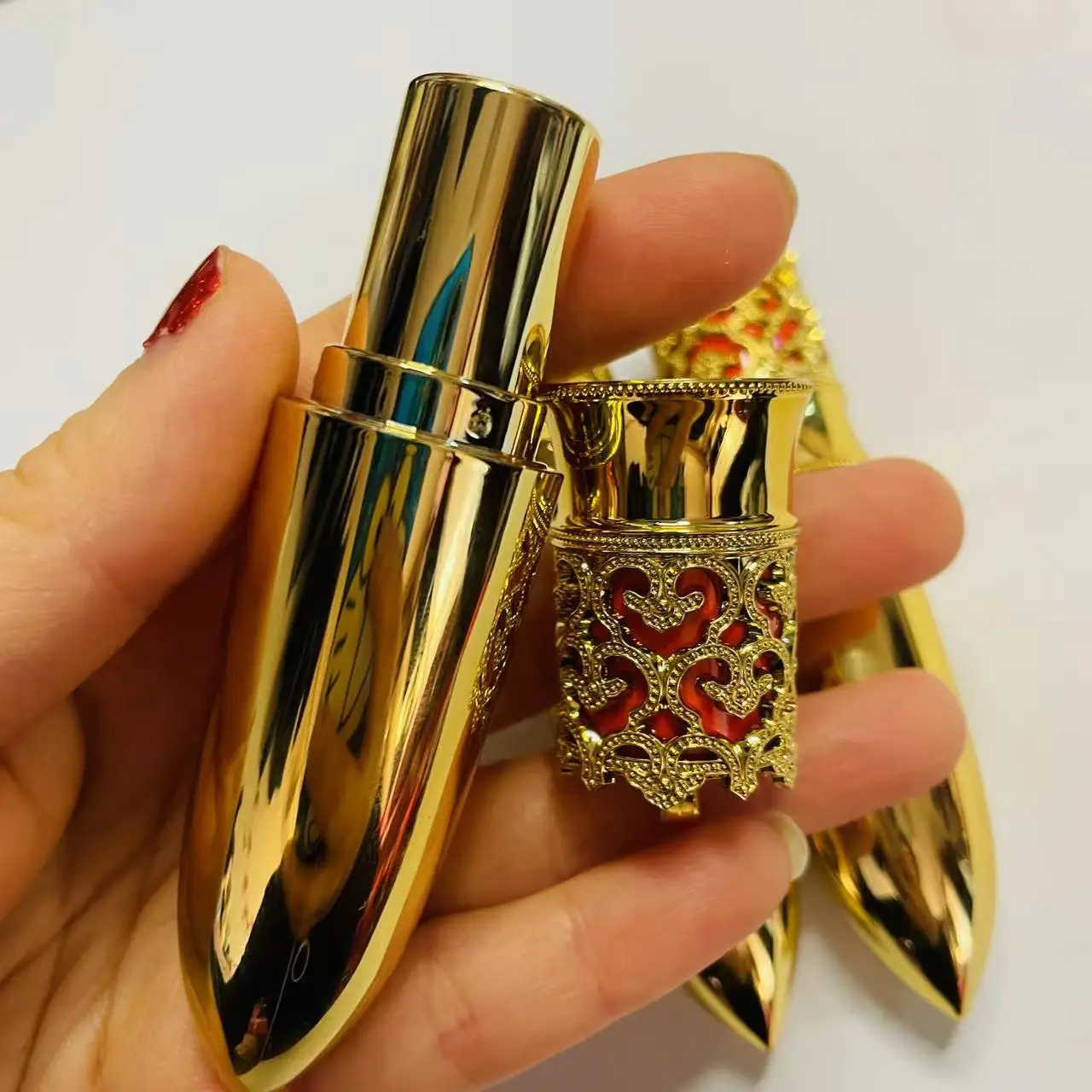 Gold Lipstick Case