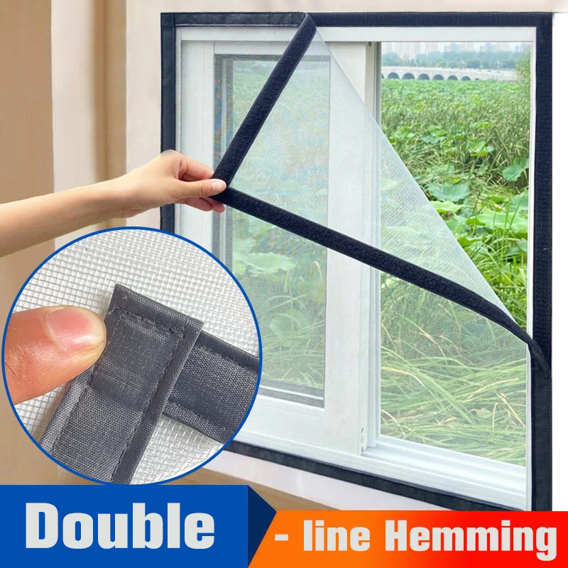 Summer Fly Mosquito Window Net Breathable Mesh Windows Curtains Insect ...